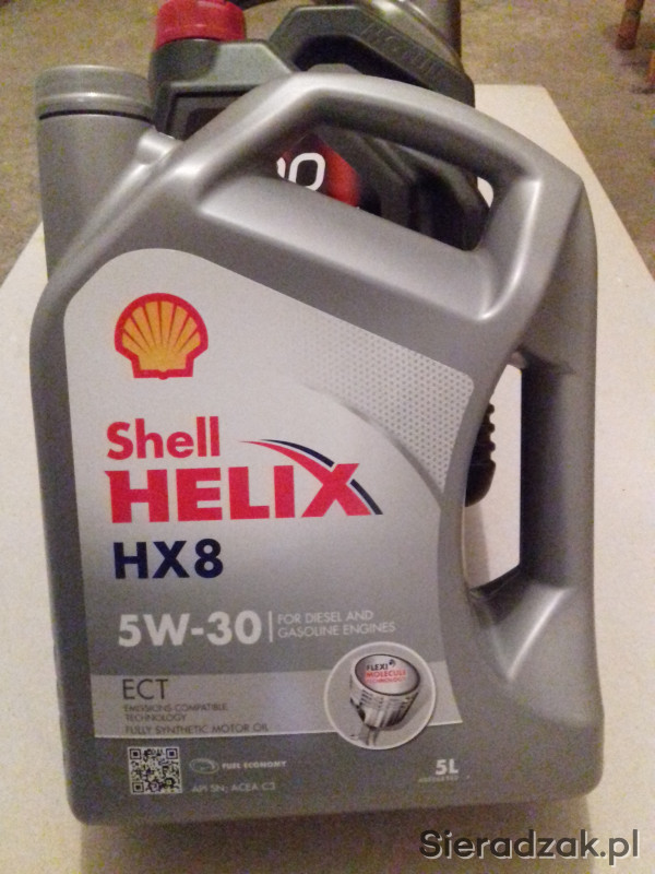 Olej Shell Helix HX8 ECT synt 5W-30 C3 5L - Sieradzak.pl