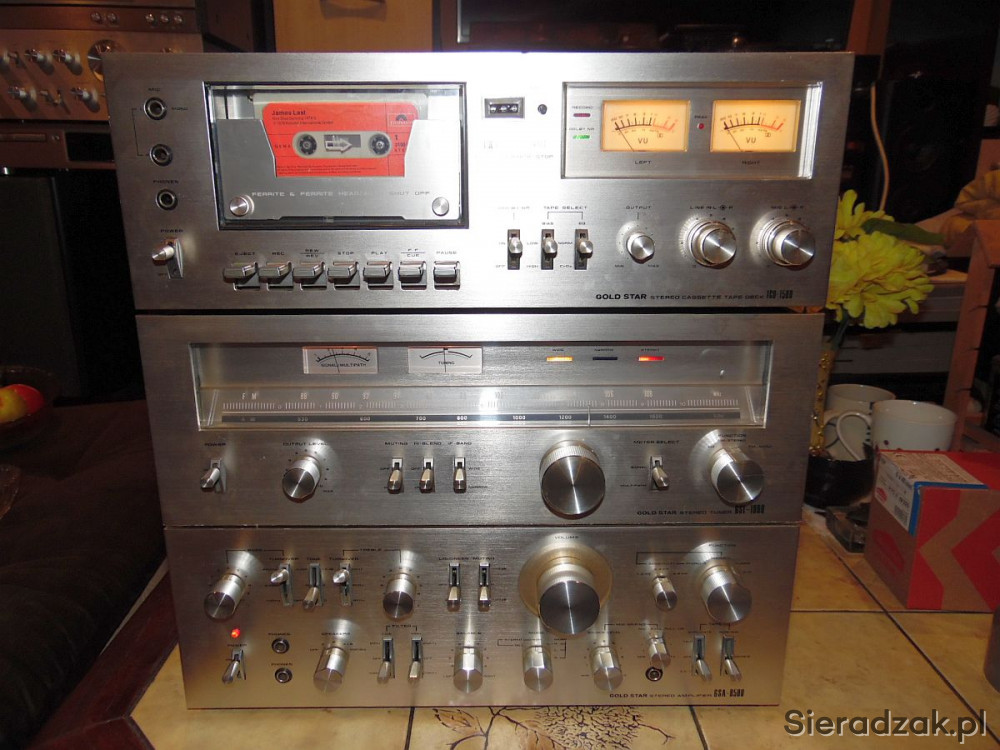 Gold Star GSA-8500 tuner GST-1000 Deck TCD-1500 - Sieradzak.pl