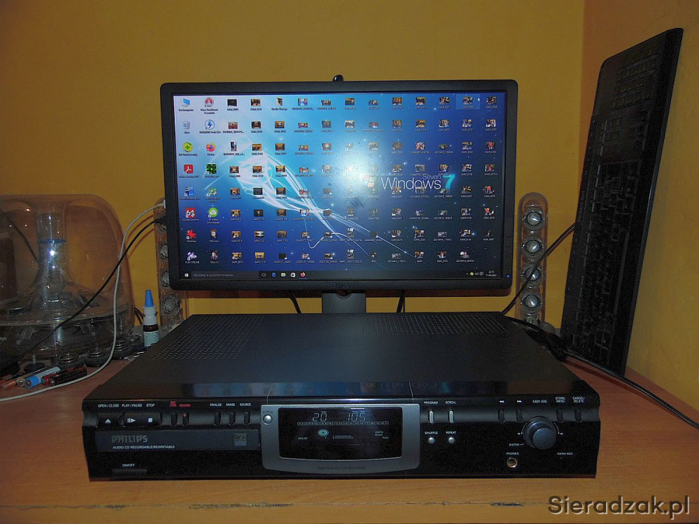 Odtwarzacz Nagrywarka CD Philips CDR 770 CDText - Sieradzak.pl