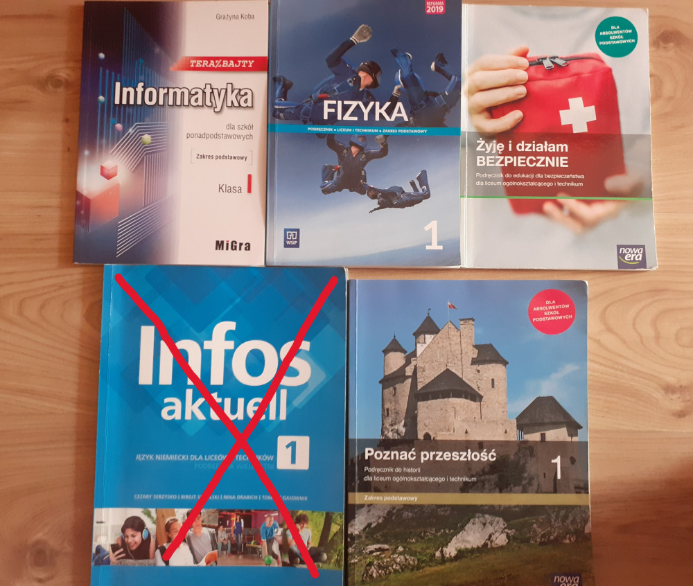 Podręczniki do 1LO/ technikum - Sieradzak.pl