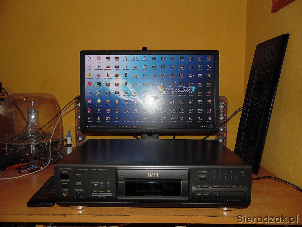 Odtwarzacz CD Technics SL-PS770A MASH z pilotem - Sieradzak.pl