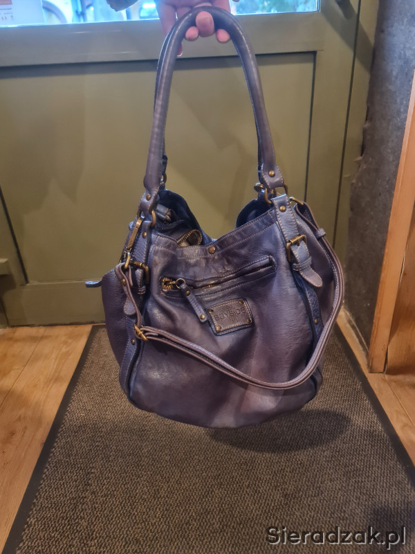 Torba skórzana/ stan bardzo dobry - Sieradzak.pl