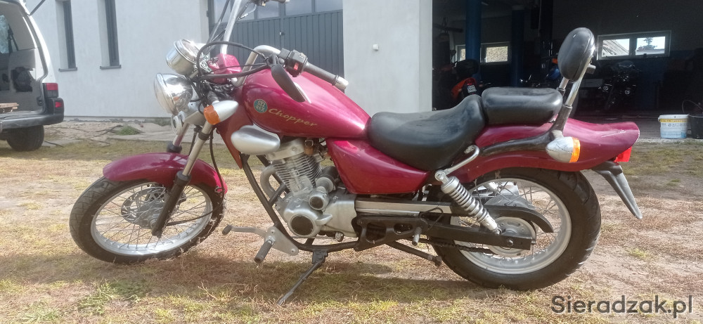 Chopper SMC Rex 125 silnik 125 kymco - Sieradzak.pl