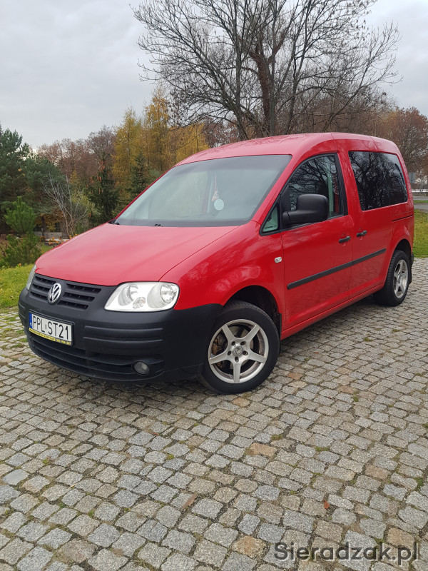 Vw caddy 5 osob 5 drzwi zarej w PL - Sieradzak.pl