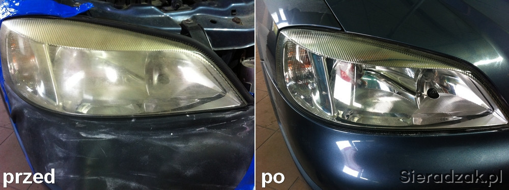Regeneracja lamp samochodowych - Sieradzak.pl