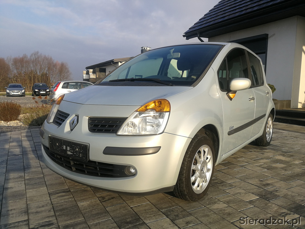 RENAULT MODUS 2006 1.2 BEZWYPADKOWY KLIMA ALUSY - Sieradzak.pl