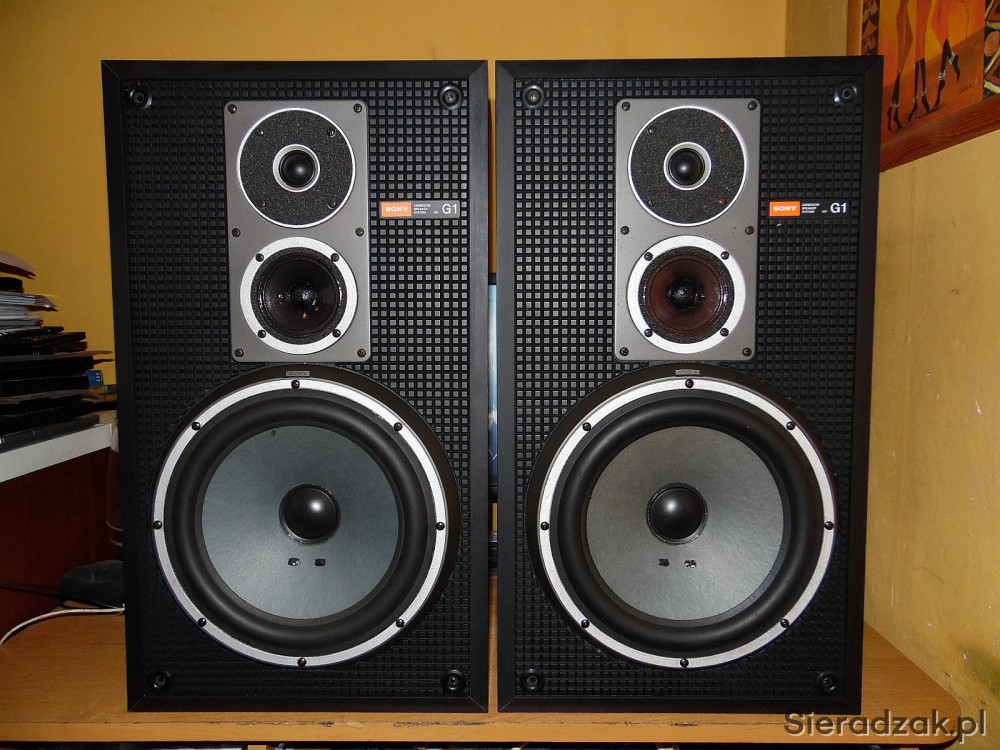 Kolumny monitory Sony SS-G1 2x100W 8ohm Japan! - Sieradzak.pl