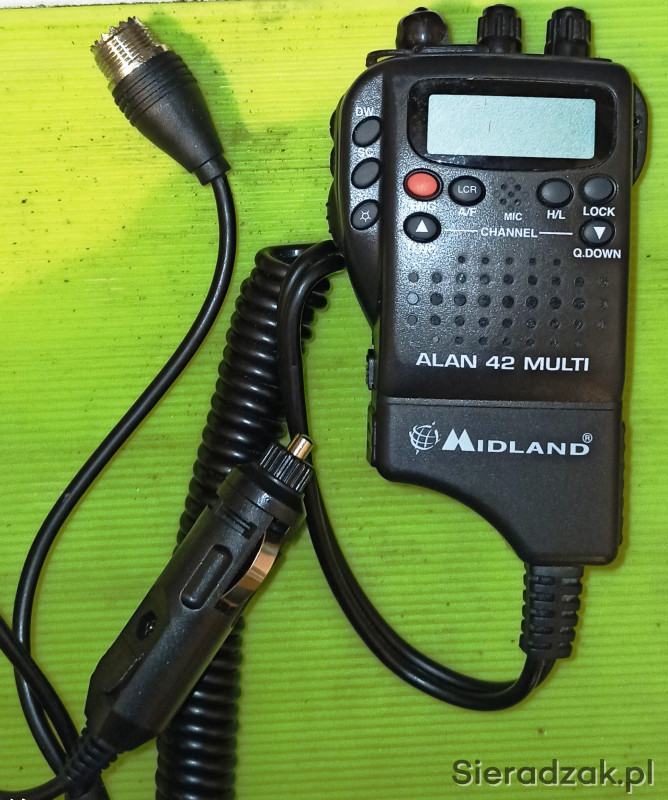 CB ALAN 42 MULTI (MIDLAND) + Antena mag.zewnętr - Sieradzak.pl
