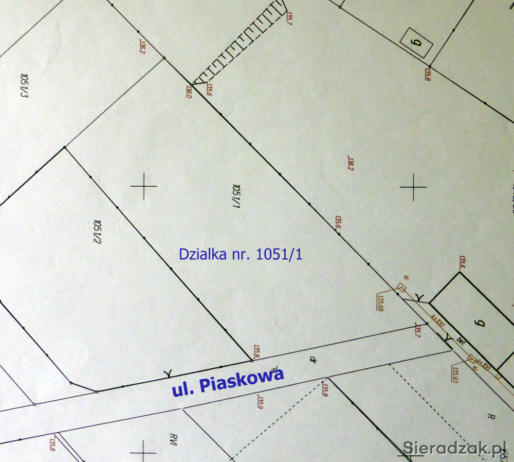 Dzialka budowlana Chojne - Sieradzak.pl