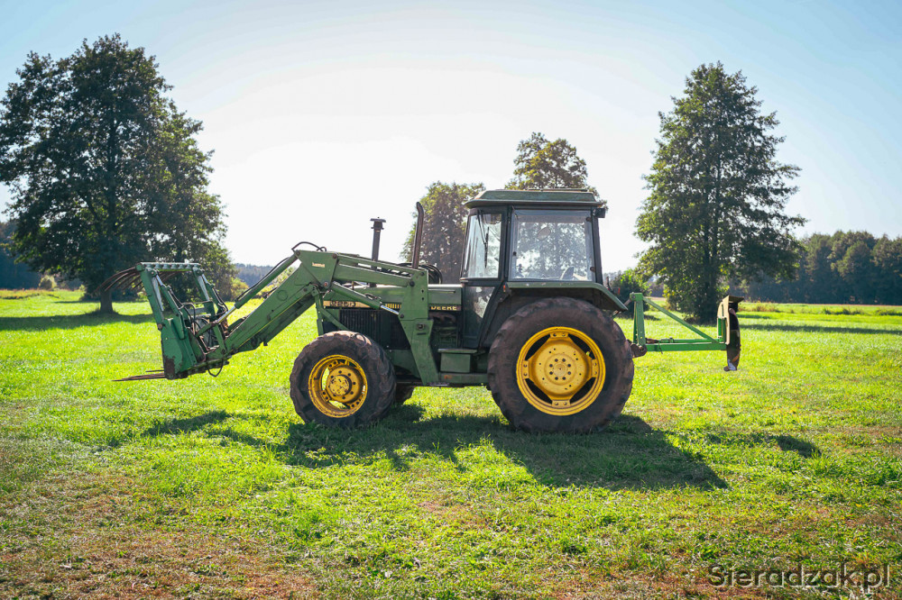 John Deere 2250 A r. 1990 z turem - Sieradzak.pl