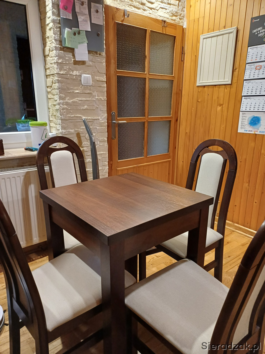 Stół plus 4 krzesła - Sieradzak.pl